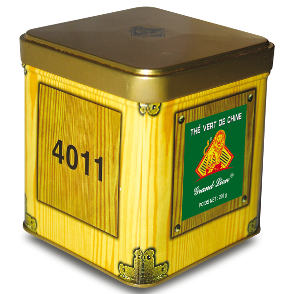 Thé Lion 4011 - Atay Sebaa 4011 - Thé 4011 Maroc - Thé vert 4011 de Chine
