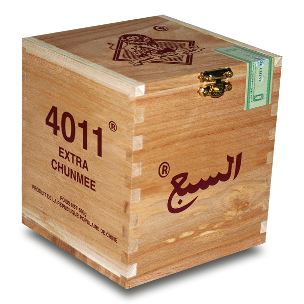 Thé Lion 4011 - Atay Sebaa 4011 - Thé 4011 Maroc - Thé vert 4011 de Chine